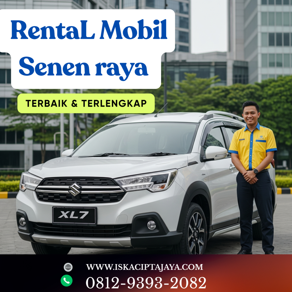 Rental Mobil di Senen Raya Jakarta Harga Mulai dari 250rb